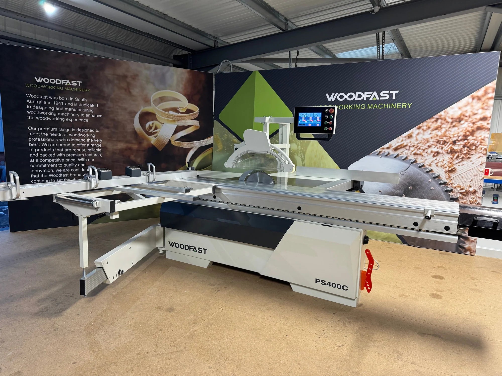 **NEW** Woodfast PS400C heavy duty sliding table panel saw– Woodfast ...